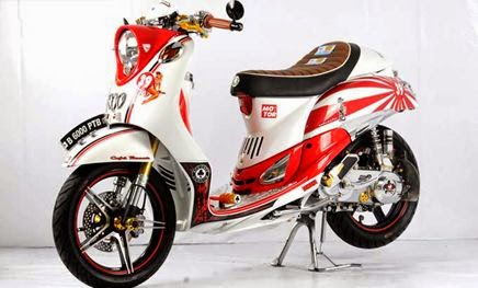 Pas Banget Loh Disini Galeri Modifikasi New Fino 125