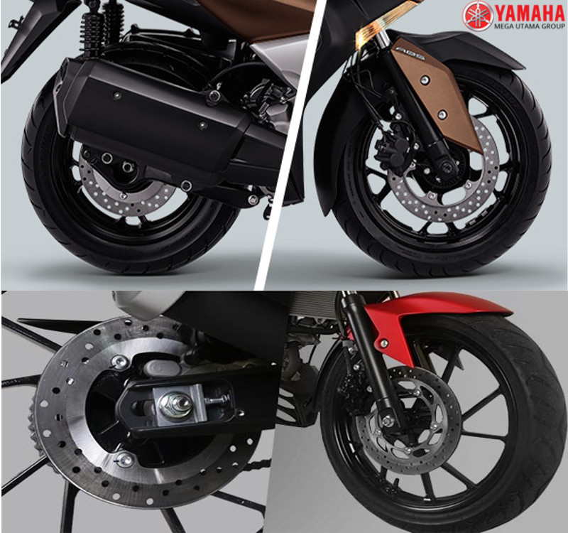 Motor Yamaha Dengan Double Disk Lebih Aman Loh Brosis